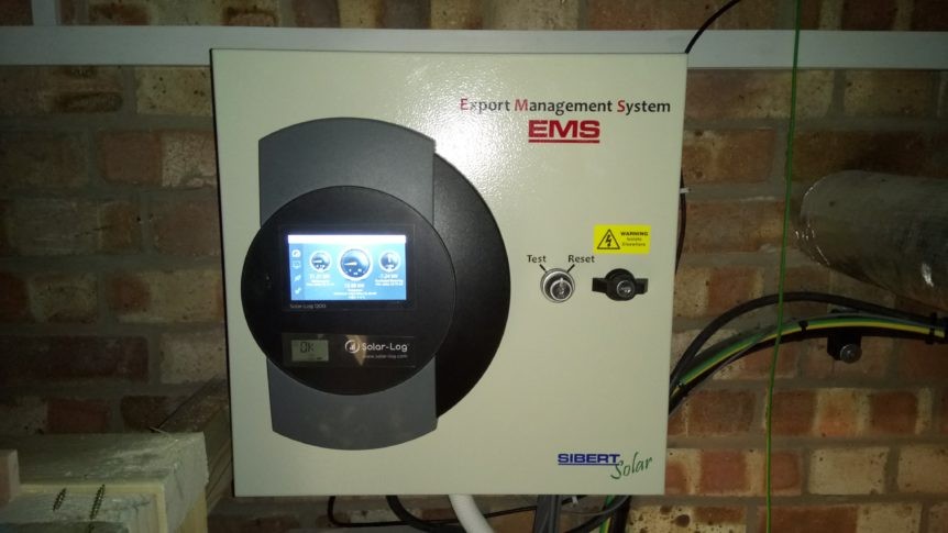 Redmoor Academy export limiter installation - Tethys Energy