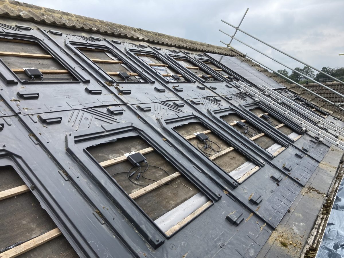 In-roof Solar PV with Tesla Powerwall 2 Battery Storage - Tethys Energy