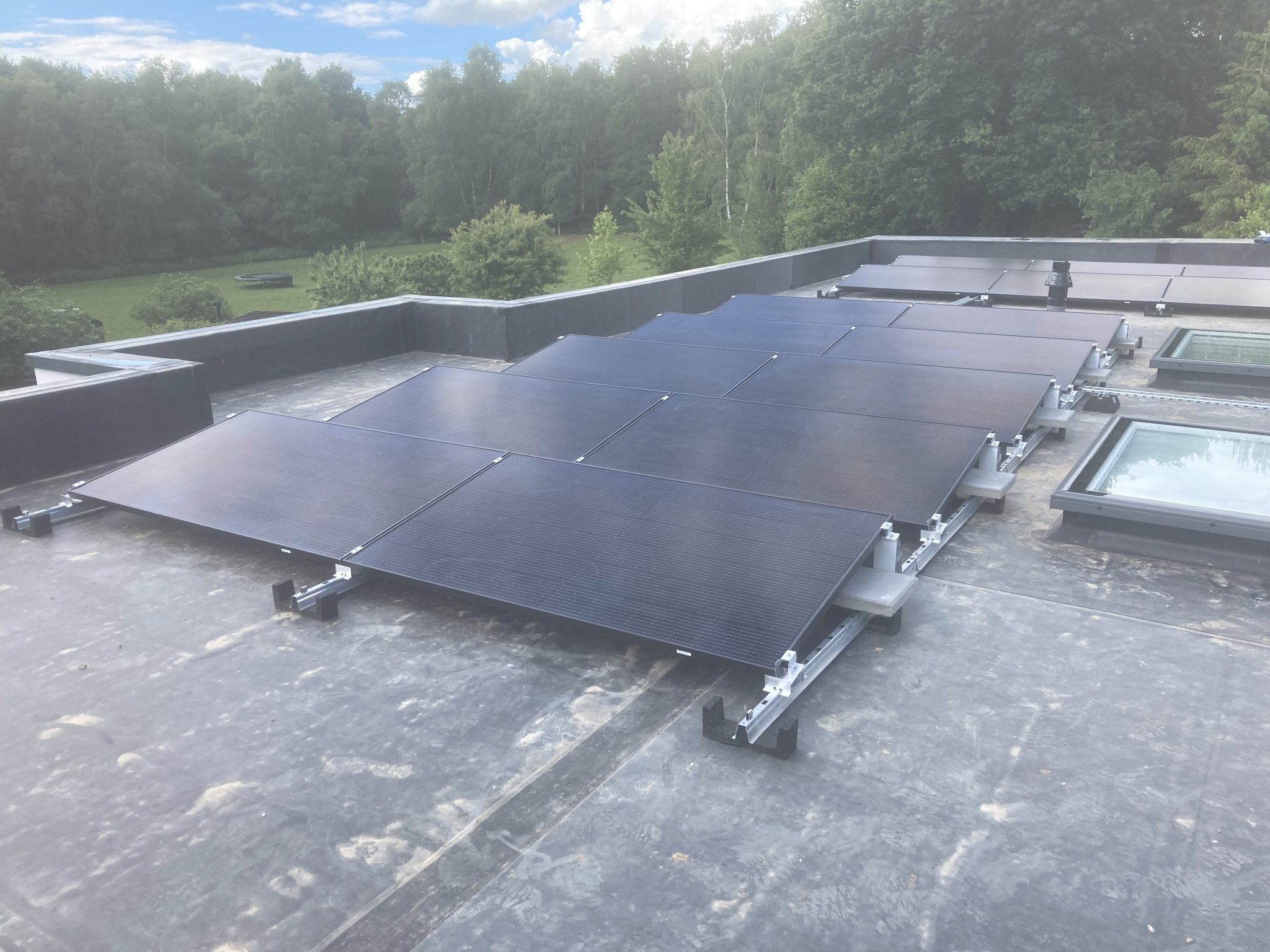Solar PV on a domestic flat roof? - Tethys Energy