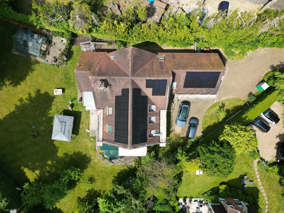 45 Panel Solar PV with 20kWh Battery Storage Install - Tethys Energy